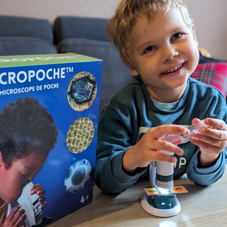 Microscope enfant - Micropoche™ microscope junior transportable – L'Enfant Malin