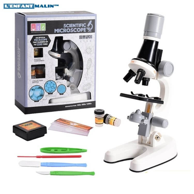Miscroscope enfant - Coffret microscope optique – L'Enfant Malin