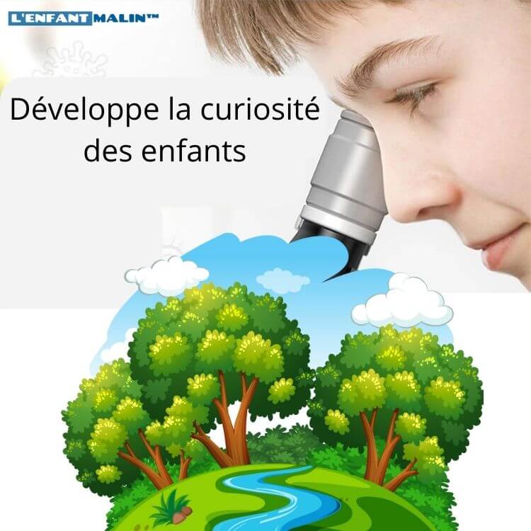 Miscroscope enfant - Coffret microscope optique – L'Enfant Malin